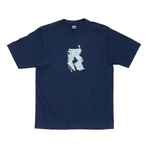 StÜssy Smooth Sk8 T-shirt - Navy