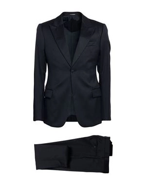 Emporio Armani Suit Size Virgin Wool, Silk - Navy