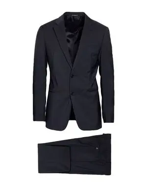 Emporio Armani Suit Size Virgin Wool - Blue