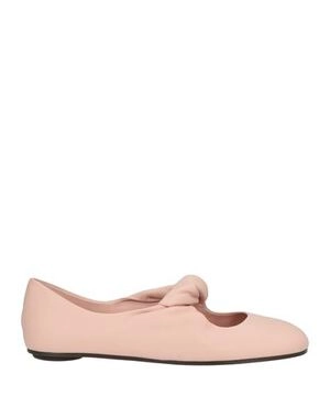 Alexander McQueen Woman Ballet Flats Blush Size 7 Leather Blush