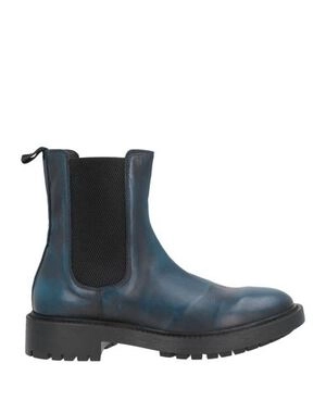 Moma Woman Ankle Boots Black Size 9 Calfskin Deep Teal