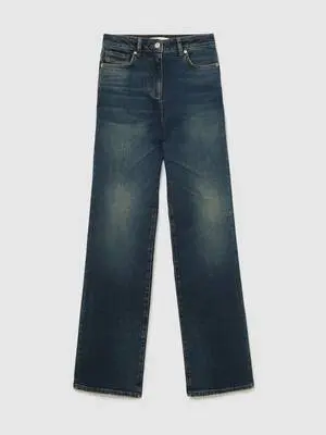 REISS Andi Petite High-rise Bootcut Jeans