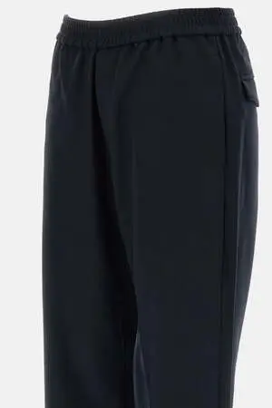 Barena Venezia Pantaloni Slim Alfonso In Flanella Di Lana Stretch - Blu