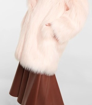 Sportmax Raid Faux Fur Coat