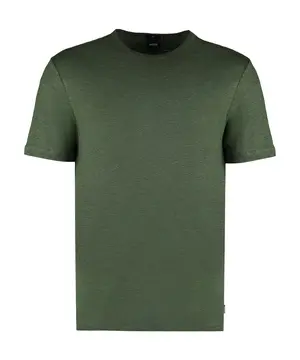Hugo Boss Short-sleeved Crewneck T-shirt - Green