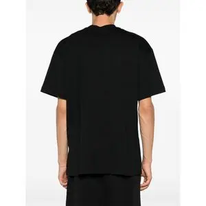MSGM Logo Printed Crewneck T-shirt