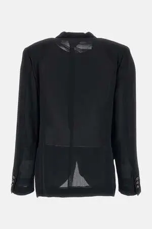 Comme Des Garçons Blazer Monopetto - Black