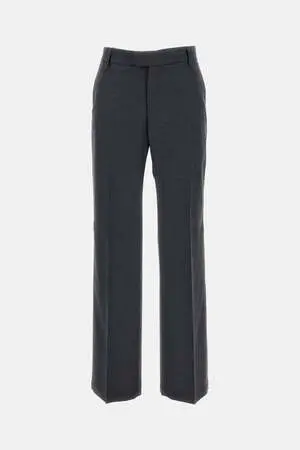 Barena Venezia Pantalone Coen In Flanella Di Lana Stretch - Grey