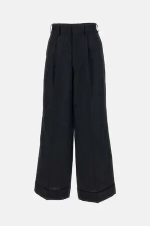 Junya Watanabe Pantaloni A Gamba Larga Gessati