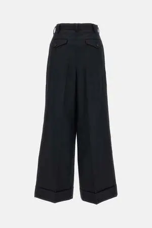 Junya Watanabe Pantaloni A Gamba Larga Gessati
