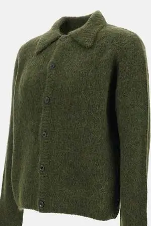 Dries Van Noten Cardigan Mora - Verde