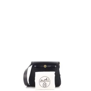 Hermès Herbag Zip Toile And Leather 20
