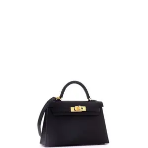 Hermès Kelly Mini Ii Bag Epsom With Gold Hardware 20