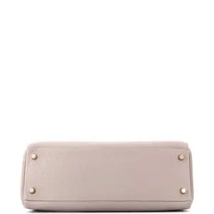 Hermès Kelly Handbag Togo With Gold Hardware 28 - Grey