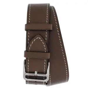 Hermès Cape Cod Double Tour Automatic Watch Stainless Steel And Leather 29
