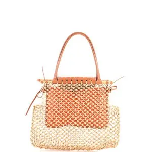 Goyard Aligre Bag Raffia Net With Coated Canvas