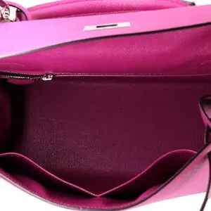 Hermès Kelly Handbag Epsom With Palladium Hardware 28
