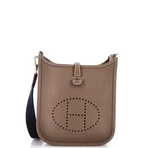 Hermès Evelyne Bag Gen Iii Clemence Tpm - Grey
