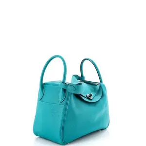 Hermès Lindy Bag Clemence 30 - Blue