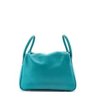 Hermès Lindy Bag Clemence 30 - Blue