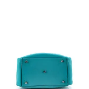 Hermès Lindy Bag Clemence 30 - Blue