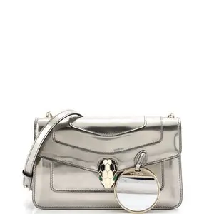 BVLGARI Serpenti Forever Shoulder Bag Patent Small