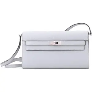Hermès Kelly To Go Wallet Epsom - Blue