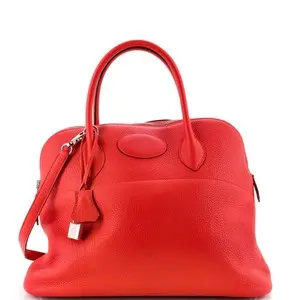 Hermès Bolide Bag Clemence 35 - Red