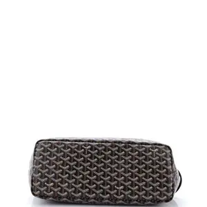 Goyard Chien Gris Pet Carrier Tote Coated Canvas