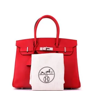 Hermès Birkin Handbag Epsom With Palladium Hardware 30