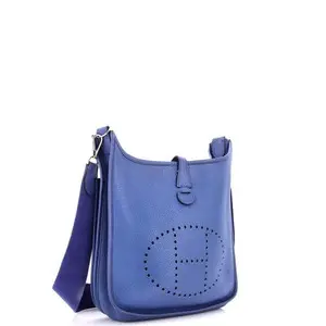 Hermès Evelyne Bag Gen Iii Clemence Pm - Blue