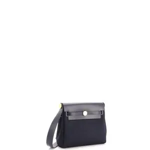 Hermès Herbag Zip Toile And Leather 20