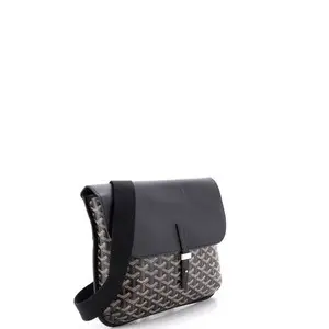 Goyard Coursier Messenger Bag Coated Canvas And Leather