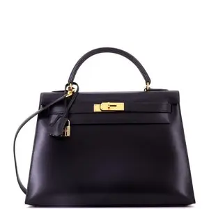 HERMÈS Kelly Handbag Box Calf With Gold Hardware 32 At Nordstrom
