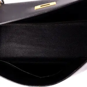 Hermès Kelly Handbag Box Calf With Gold Hardware 32 - Black