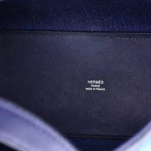 Hermès Cabas H En Biais Tote Canvas With Leather 27