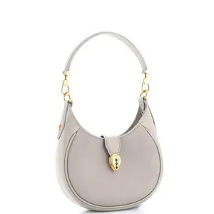 BVLGARI Serpenti Ellipse Crossbody Bag Leather Mini