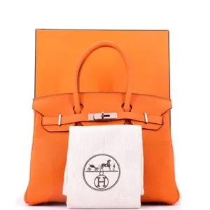 Hermès Birkin Handbag Clemence With Palladium Hardware 30