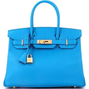 Hermès Birkin Handbag Epsom With Gold Hardware 30