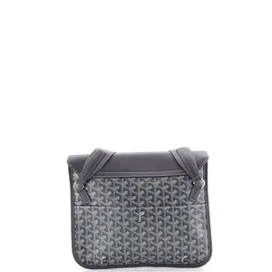 Goyard Coursier Messenger Bag Coated Canvas And Leather