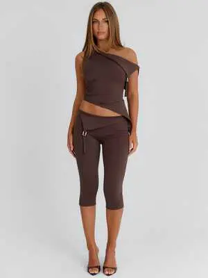 OUTCAST Juliett Top Chocolate - Brown