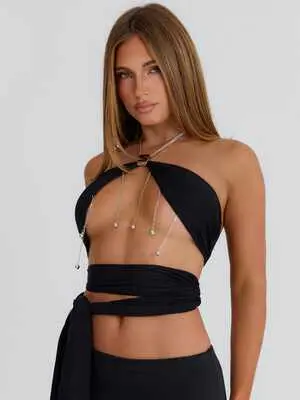 OUTCAST Rhosyn Crop Top