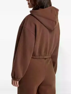 URBAN CLASSICS Cropped Zip-up Hoodie
