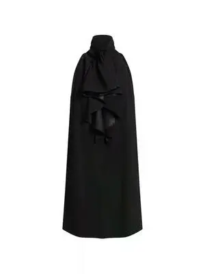 Alberta Ferretti Ruffled Halter-neck Mini Dress