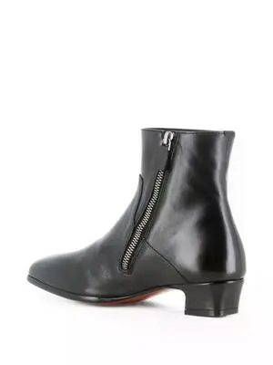 ALEXANDER HOTTO Leather Ankle Boots