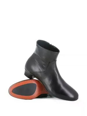ALEXANDER HOTTO Leather Ankle Boots