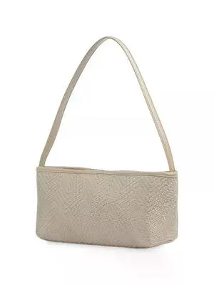 BOSS Sandy Woven Shoulder Bag - Neutrals