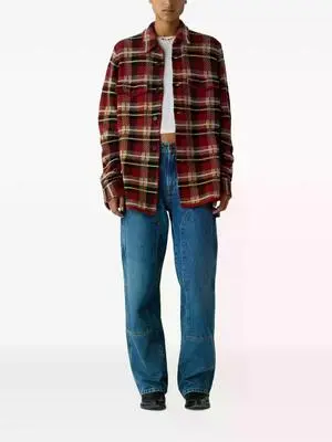 Guest In Residence Check-pattern Cashmere Shirt