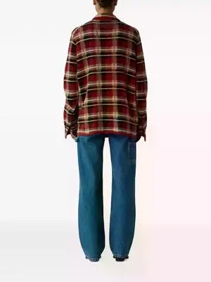 Guest In Residence Check-pattern Cashmere Shirt