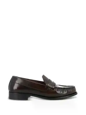 ALOHAS Slip-on Penny-slot Loafers - Brown